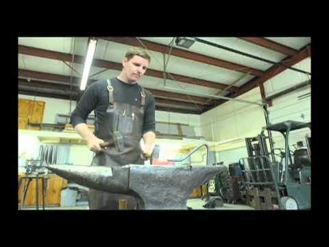 Cape Cod at Work: Artist Blacksmith Rusty Griffin - YouTube