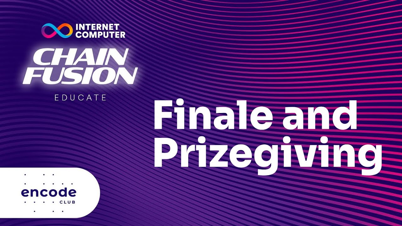 ICP Chain Fusion Hackathon: Finale and Prizegiving - YouTube