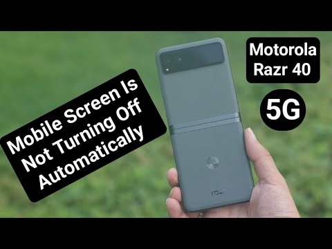motorola Razr 5G Screen not turning off, how to solve screen not ...