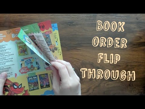ASMR Book Order Flip Through (Soft Spoken) - YouTube