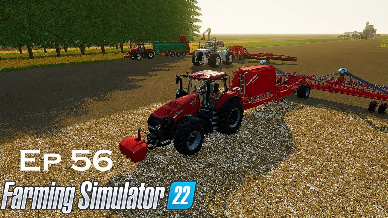 farming Simulator 22 fs22 timelapse big fields map Ep #56 mega farm ...
