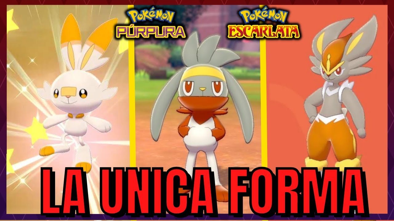 SCORBUNNY y CINDERACE SHINY EN MINUTOS! [NUEVO MÉTODO] en POKÉMON ...