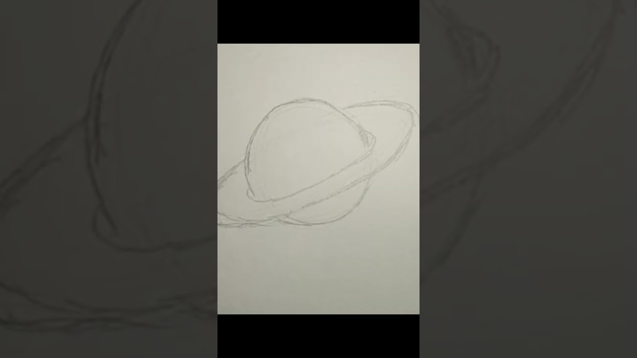 How to draw a planet. - YouTube