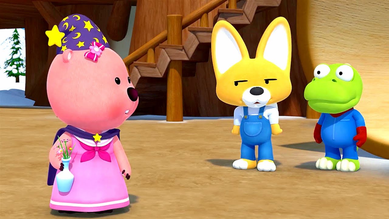 Pororo 🐧 Loopy, La Adivina - Compilación 🦊 Super Toons TV Dibujos ...