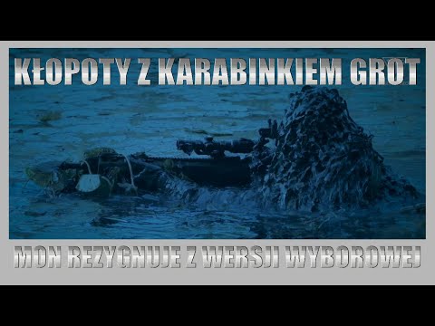 Kłopoty z karabinkiem Grot - MON rezygnuje z wersji wyborowej.