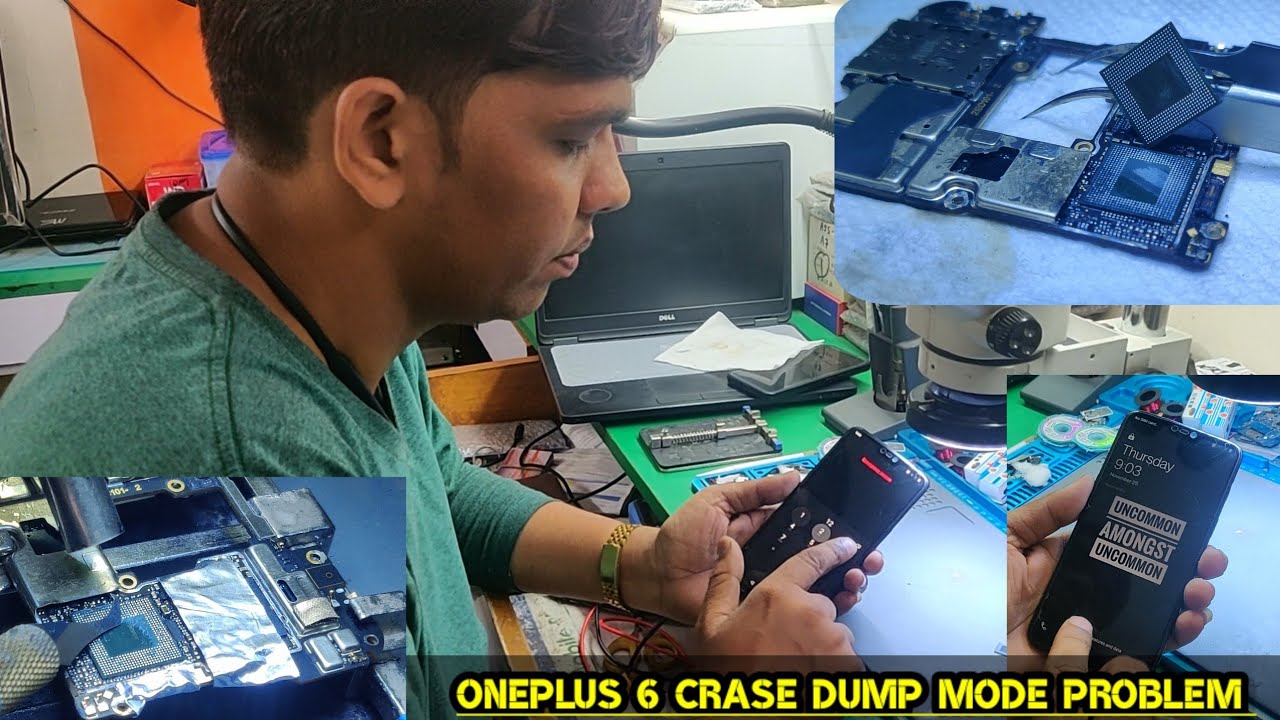 Oneplus 6 Crash Dump Mode problem| Hang on logo Problem| Restar problem ...