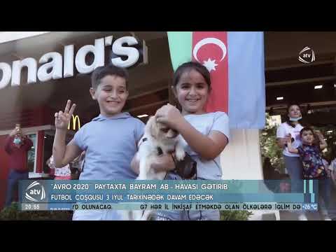 AVRO2020 şəhərə bayram ab-havası gətirib (13.06.2021)