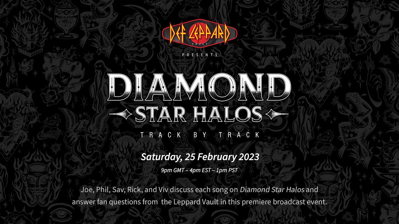 DEF LEPPARD - DIAMOND STAR HALOS - Track By Track - YouTube
