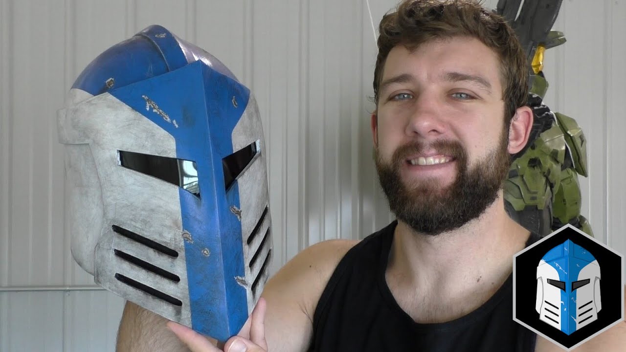 Making the Helmet from My Logo! Galactic Armory Helmet - YouTube