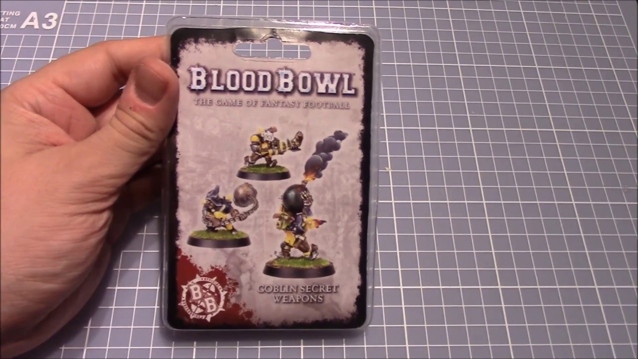 Unboxing and Review of Forge World: Goblin Secret Weapons for Blood ...