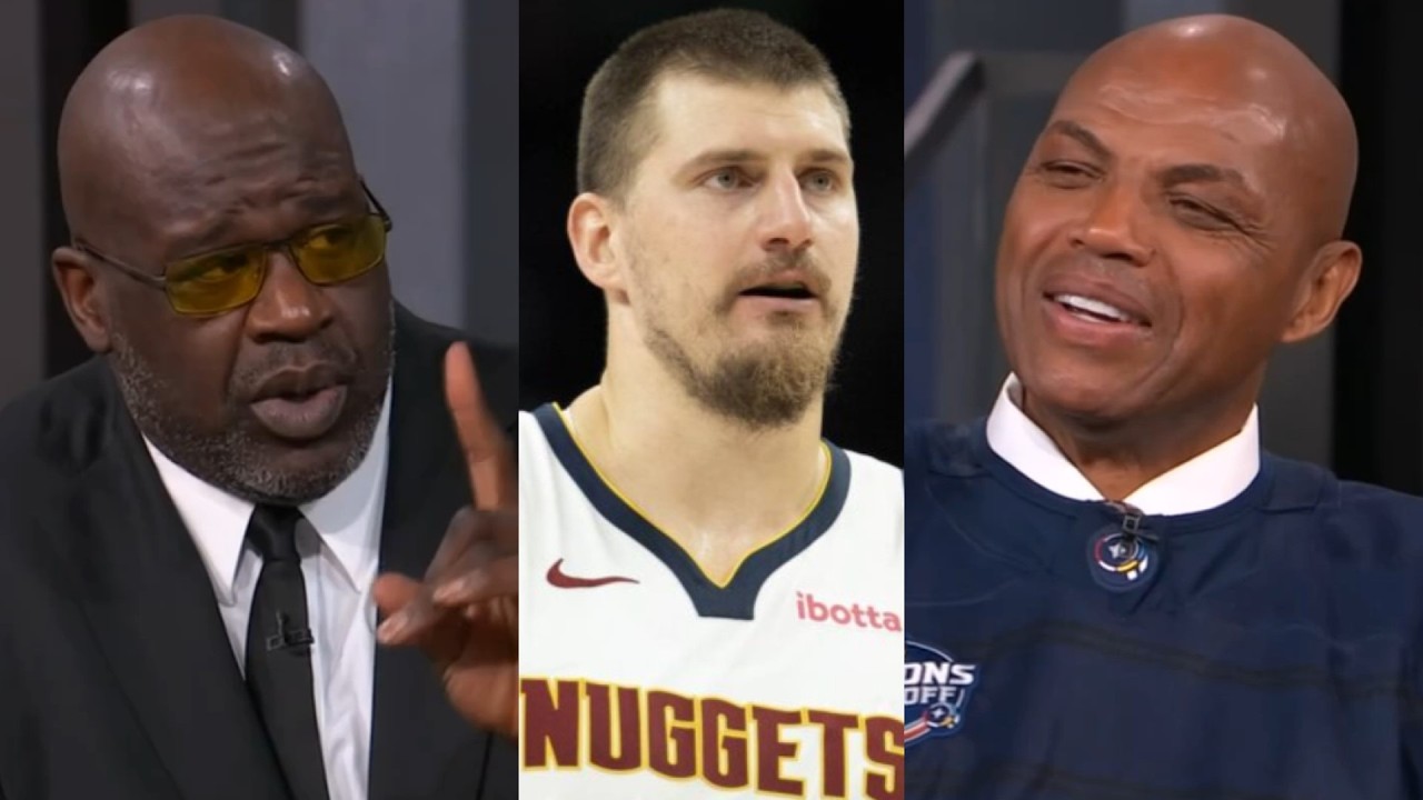 Shaq and Chuck argue after Chuck said Nikola Jokic would cook Shaq 😂 ...