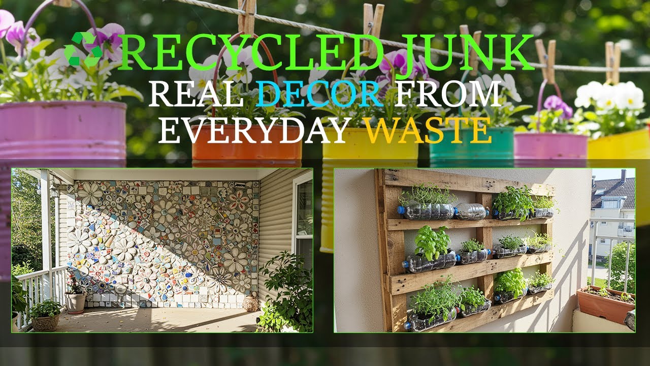 9+ GENIUS Recycled Decor Ideas To REVITALIZE Your Home Decor - YouTube