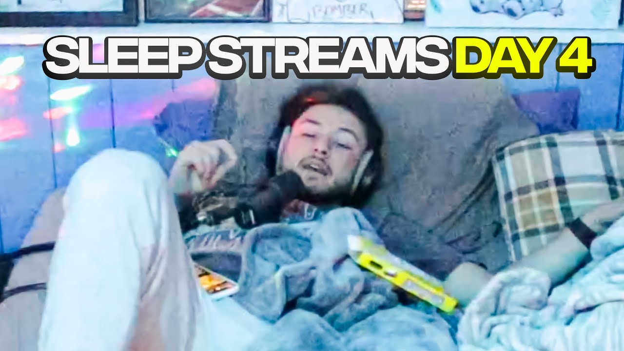 I Livestreamed Myself Sleeping For A Week - DAY 4 - YouTube