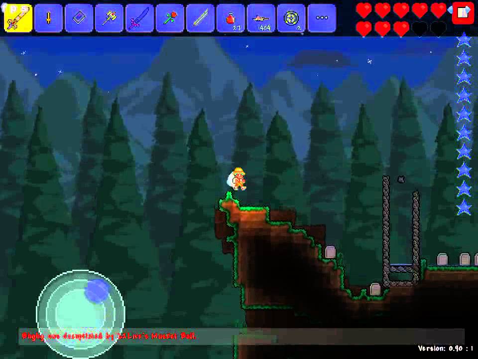 Terraria iOS-Battle! me vs Bhghg - YouTube