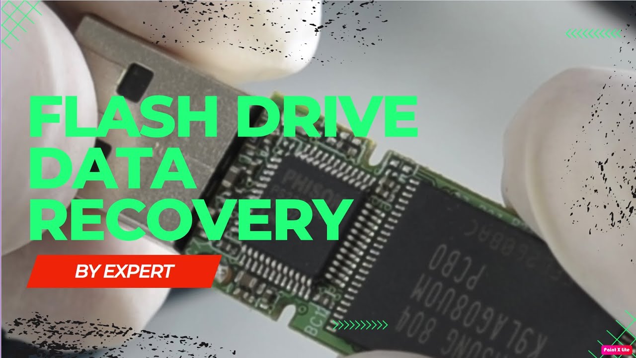 How to recovery data from Flash drive (Broken connector) - YouTube