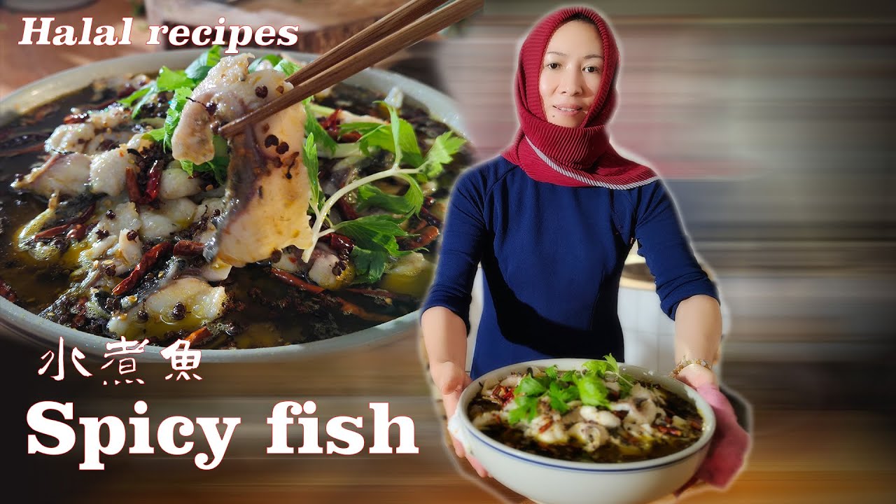 Spicy fish halal|Muslim Chinese Food | BEST Chinese halal food recipe ...