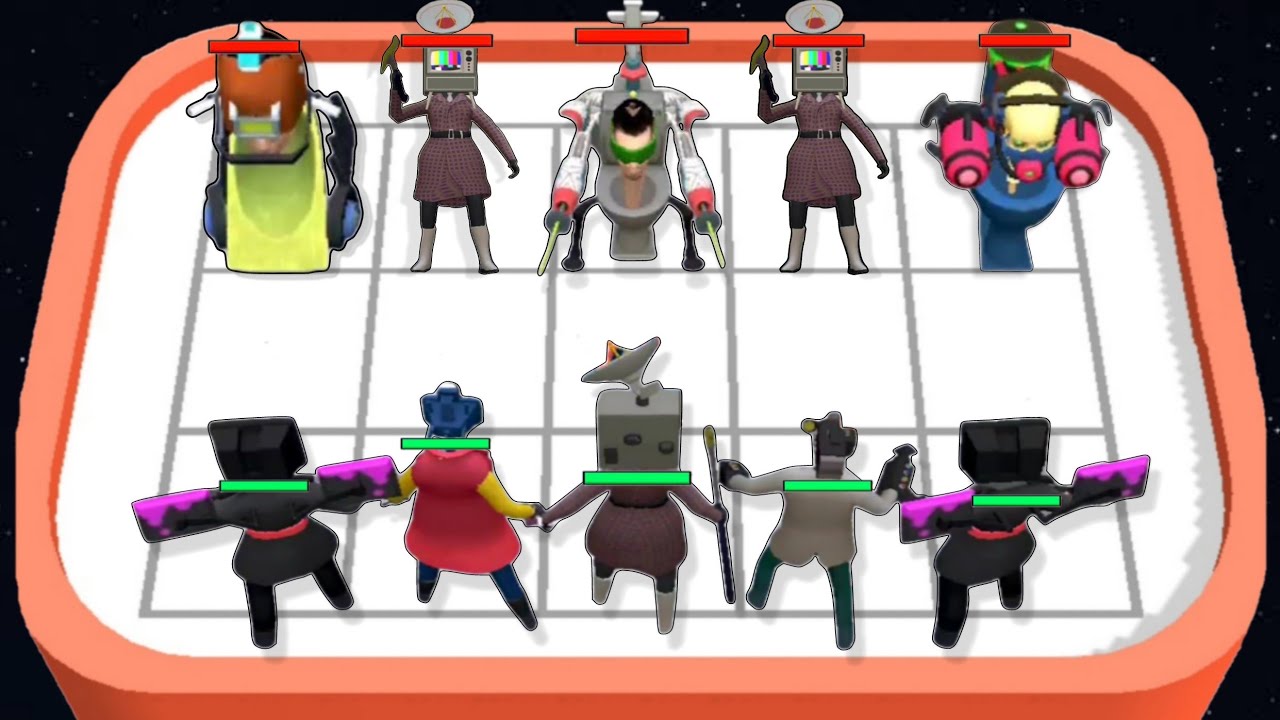 Sink Monster Merge War Part 23 - Skibidi Toilet vs Cameraman,TVMan ...