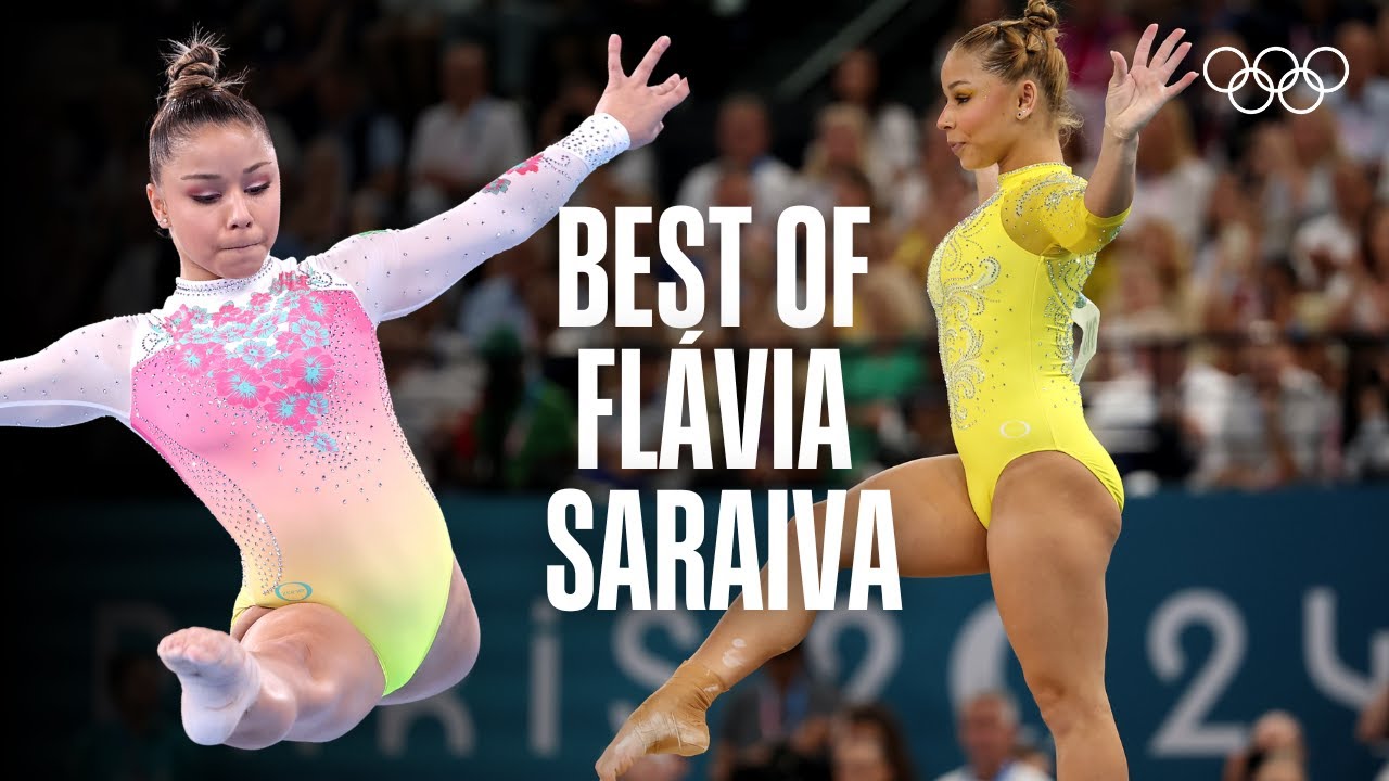 Brazil’s Gymnastic Star in Action: Flavia Saraiva’s Olympic Highlights ...