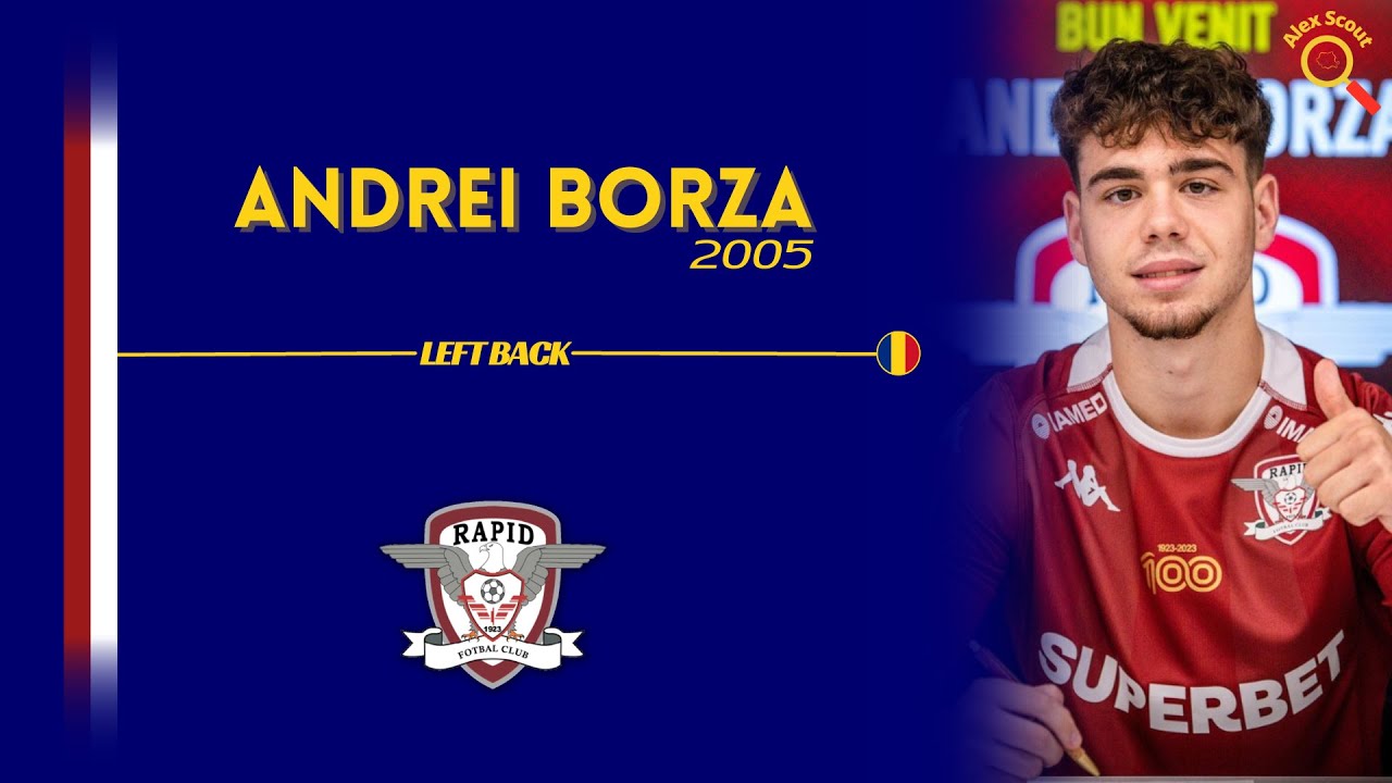 Andrei Borza (LB, 2005) - 𝑾𝒆𝒍𝒄𝒐𝒎𝒆 𝒕𝒐 𝑹𝒂𝒑𝒊𝒅 - FULL HIGHLIGHTS - YouTube