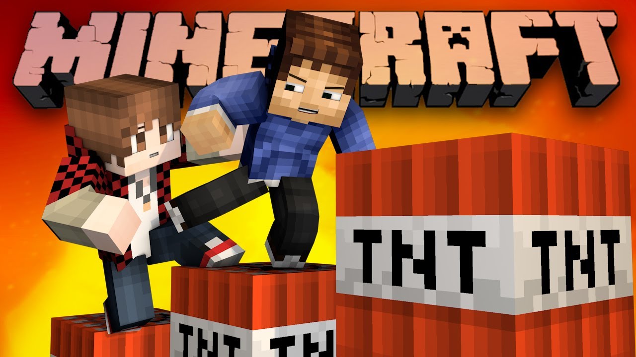 Minecraft How To: PARKOUR! (ft. BajanCanadian, Jerome, and Woofless ...