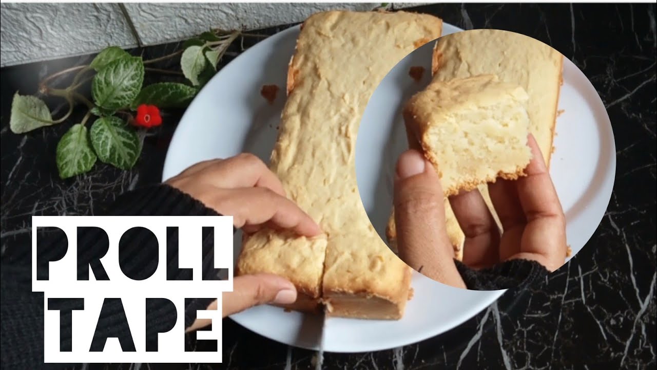 Bikin Proll Tape dengan Bahan Simpel tapi Lembut Banget// Garing diluar ...