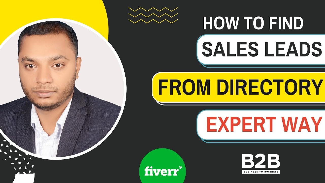 How to Find Sales Leads from Directory Site | Find Leads From Business ...
