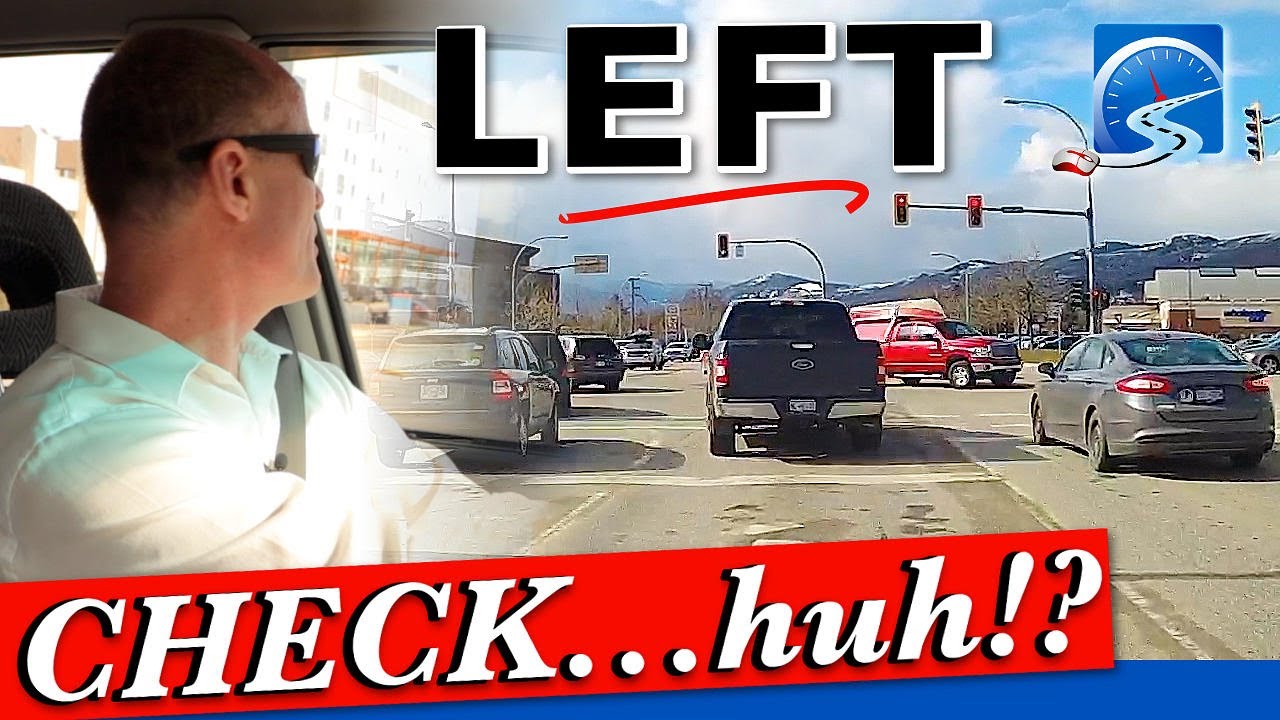 Avoid Accident :: Defensive Driving & Shoulder Checking Left - YouTube