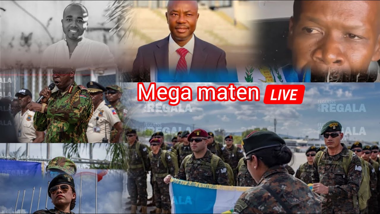 🔴 JOUNAL MEGA MATEN - Radio Mega - Madi 29 Avril 2025 - YouTube