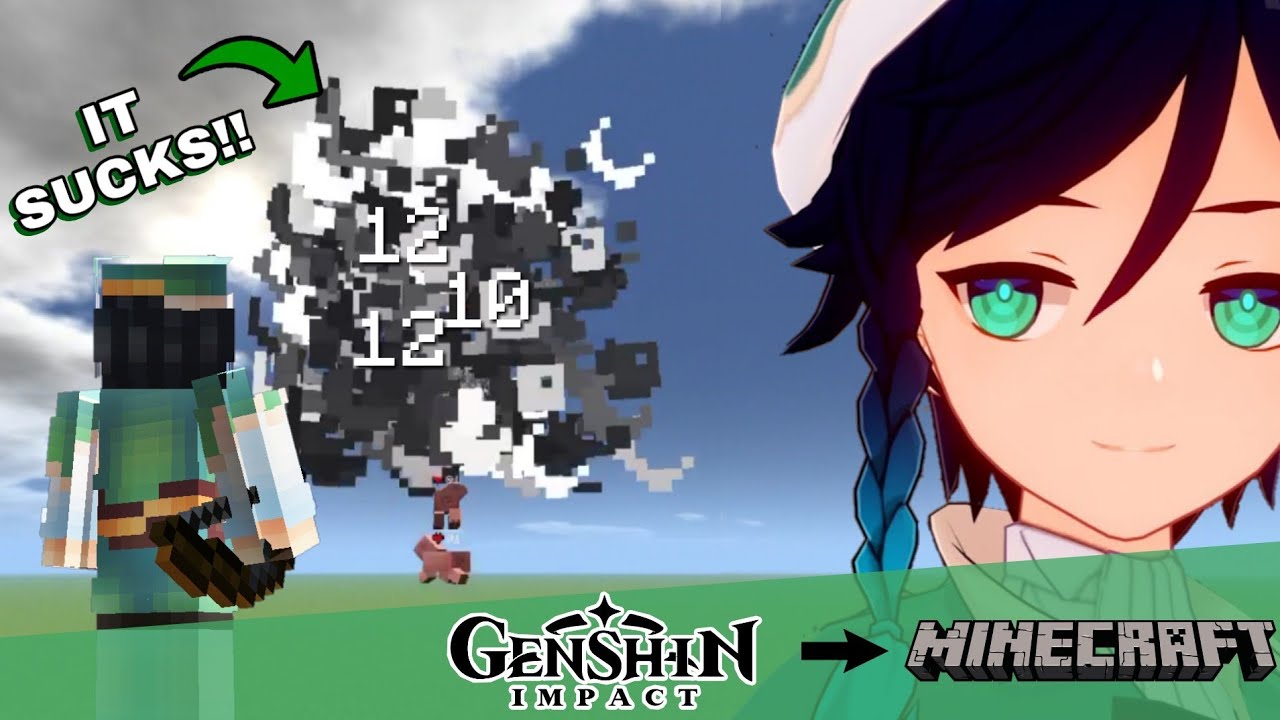 TUTORIAL Venti's burst in Minecraft! - YouTube