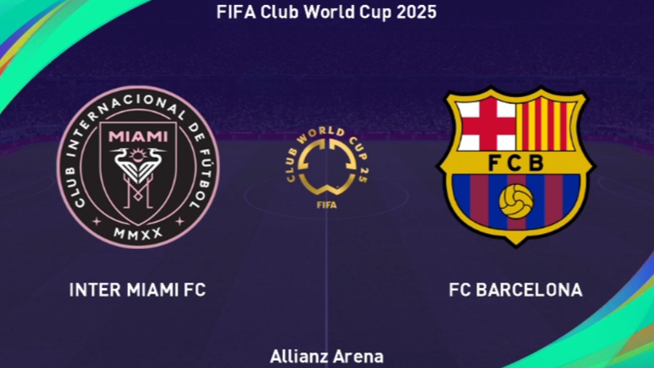 Inter Miami vs. Barcelona - Messi vs. Lewandowski | FIFA Club World Cup ...