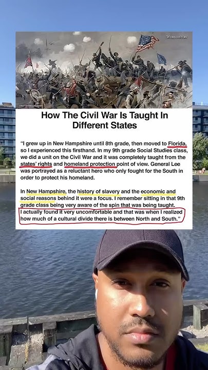 The Varied Approaches to Teaching the Civil War Across States - YouTube