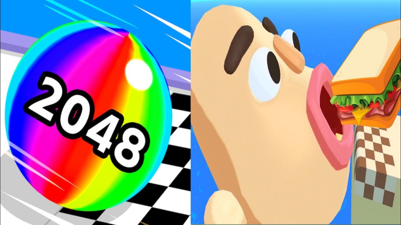Sandwich Runner | Ball Run 2048 - NEW APK BIG UPDATE - All Level ...