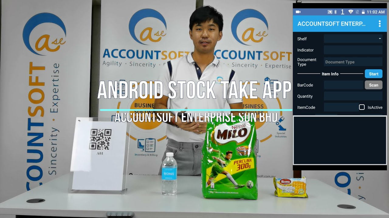 AutoCount Stock Take - YouTube