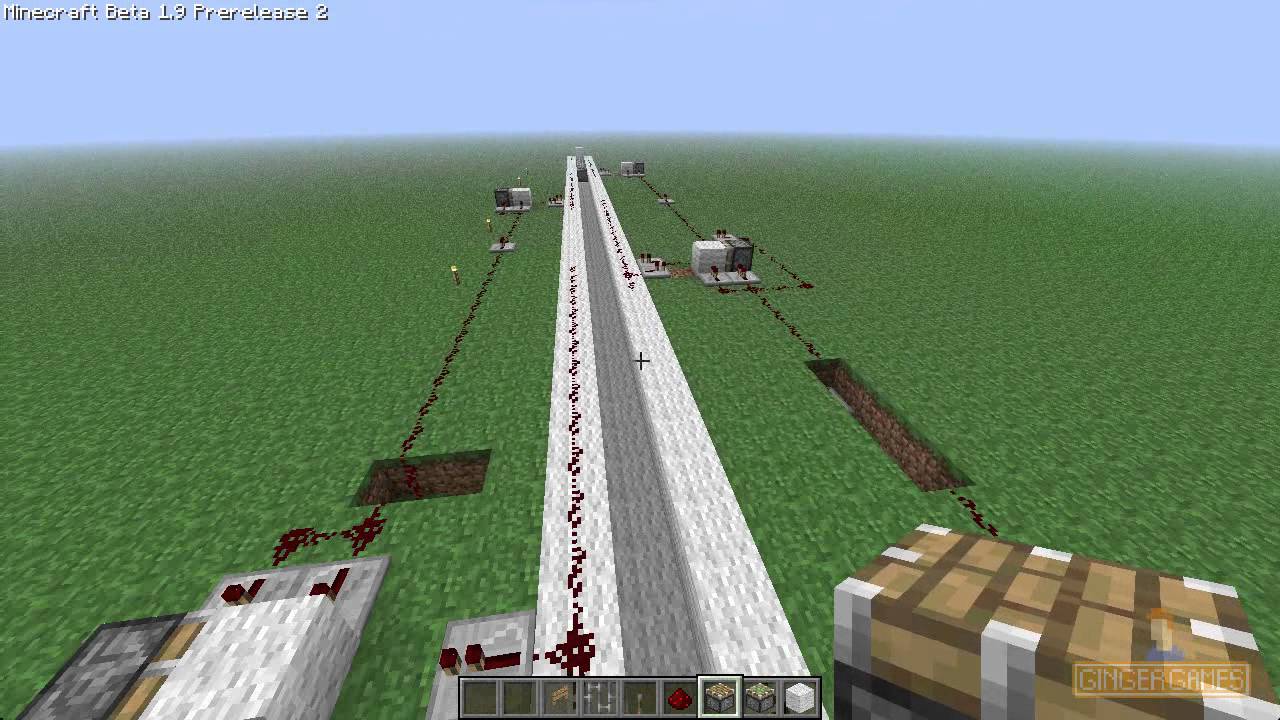 Minecraft: Multi-passenger Piston Train - YouTube