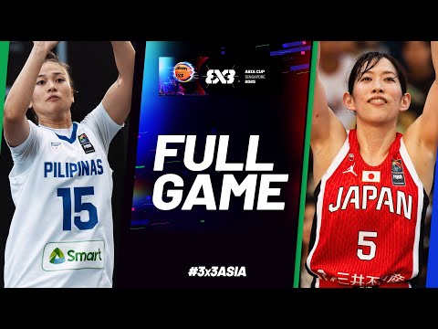 Philippines 🇵🇭 vs Japan 🇯🇵 | Women Semi-Finals | FIBA 3x3 Asia Cup 2025 | #3x3Basketball