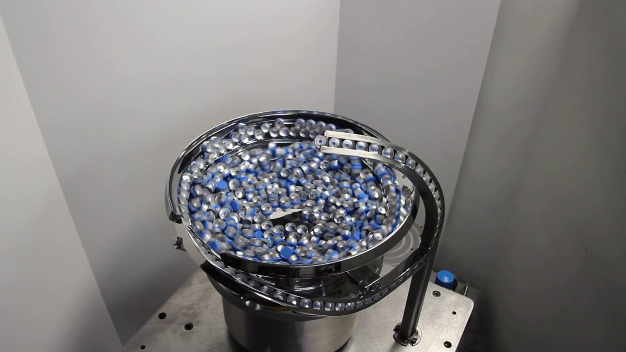 13mm Cap Vibratory Feeder Bowl with Sensor Mount - YouTube