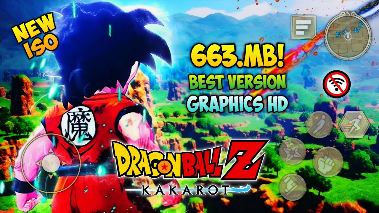 DRAGON BALL Z KAKAROT MOBILE PPSSPP 2024 MOD DBZ TTT ISO Graphics HD ...