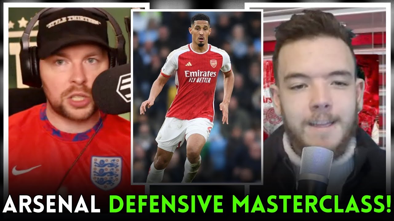 DEFENSIVE MASTERCLASS! Arsenal Fans Are HAPPY Drawing Against Man City! - YouTube
