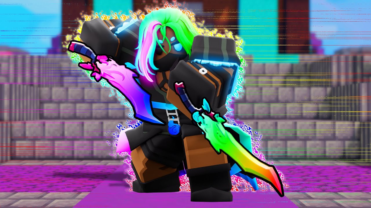 Using The Prismatic Evelynn Kit Skin In Season 11 (Roblox Bedwars ...