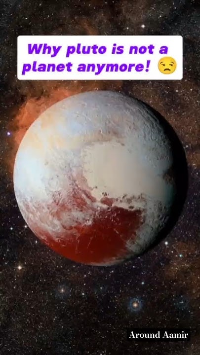 Why Pluto is not considered as a planet anymore! 😒 #pluto #dwarfplanet #planet #solarsystem # ...
