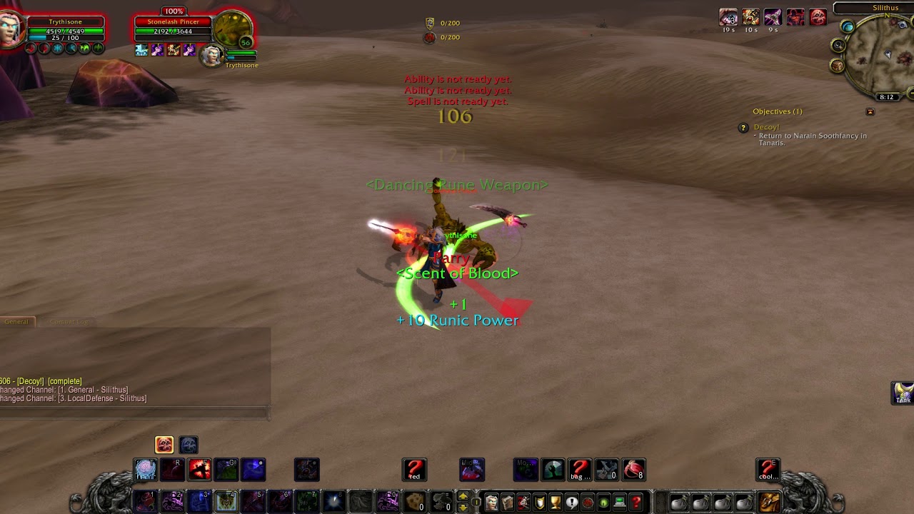 Plaguewood - Dancing Rune Weapon - YouTube