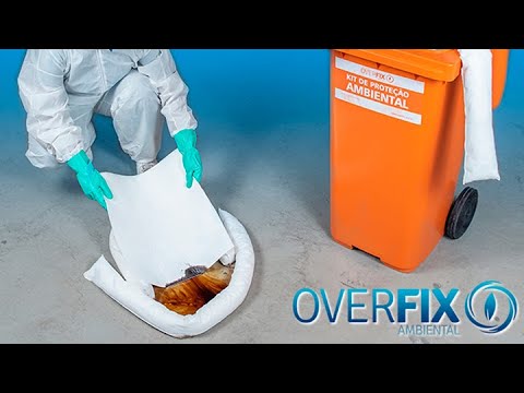 Absorventes de Óleo Overfix Ambiental - YouTube