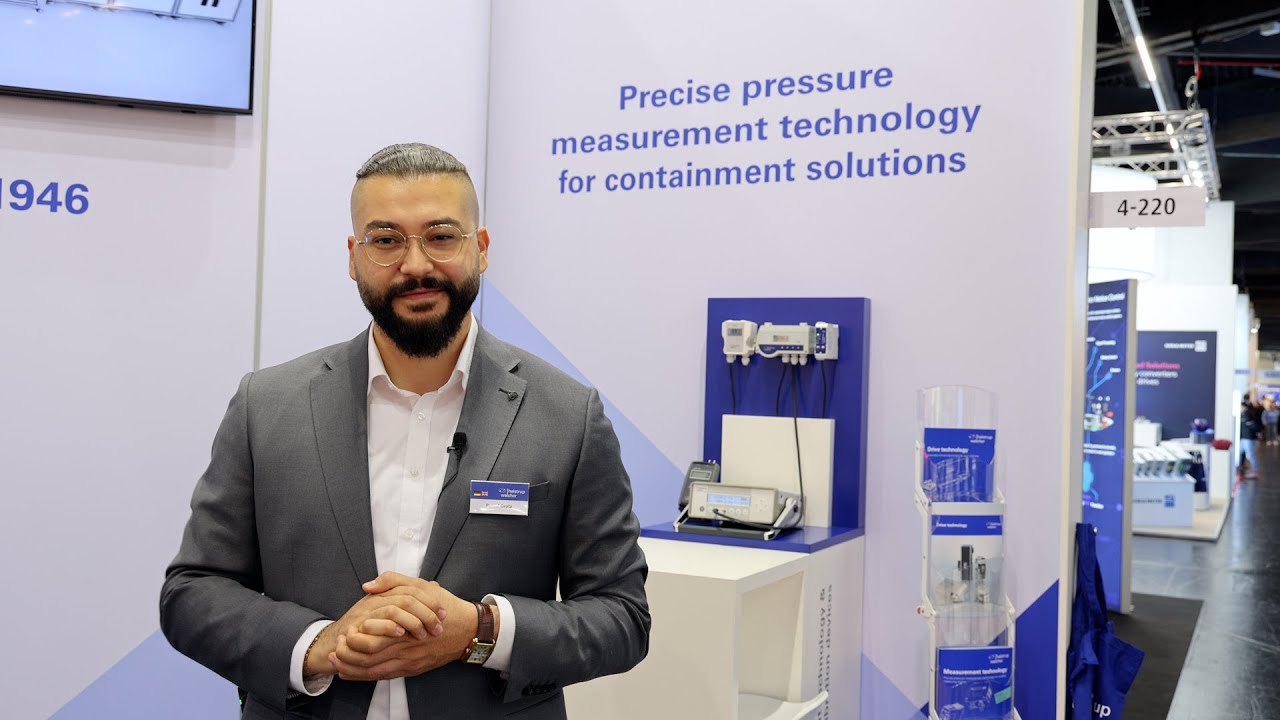 halstrup-walcher at SPS 2024 – A perfect partner for measuring even lowest pressure differences ...