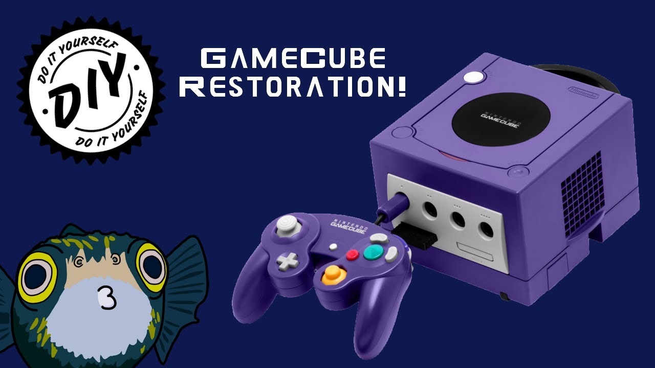 Restoring a Gamecube to its former glory! - YouTube