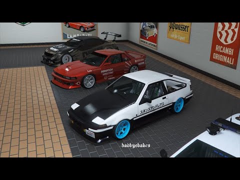Karin Futo GTX (Toyota AE86) Drift Build GTA V Online Car Cinematic - YouTube