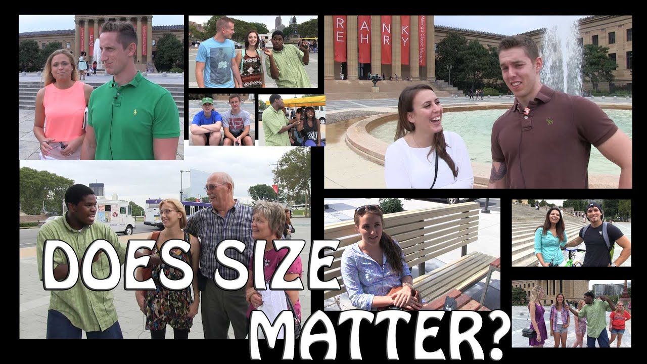 Does Size Matter? - A Survey Of People - YouTube