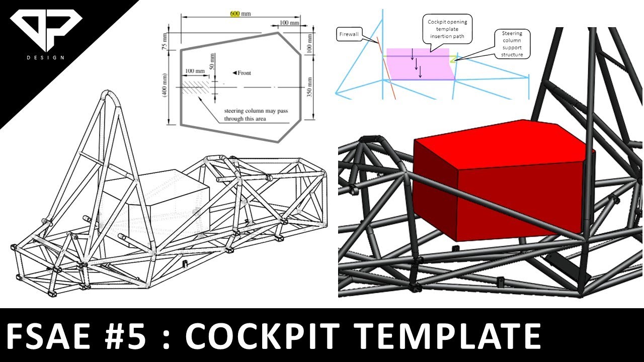 FORMULA STUDENT #5 : Cockpit Opening Template Explained with CAD Model ...