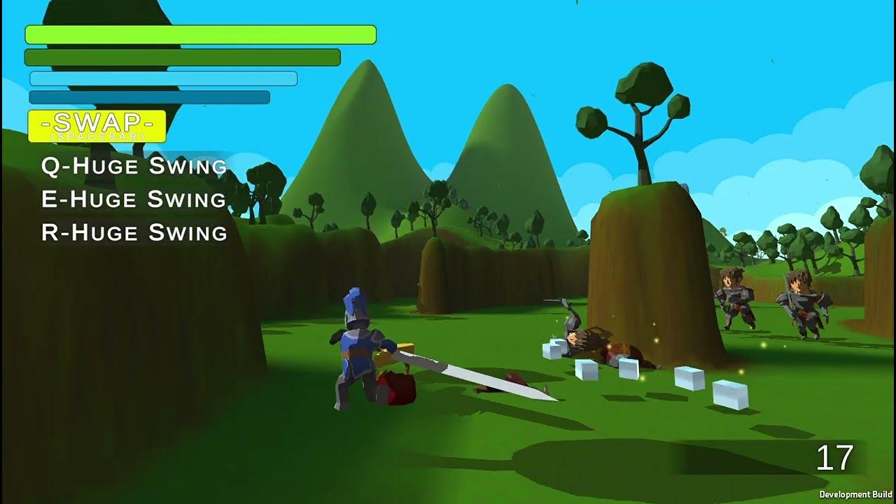 Rogue Gemini - gameplay Unity Third Person Hack n Slash RPG Ragdoll Beat em up - YouTube