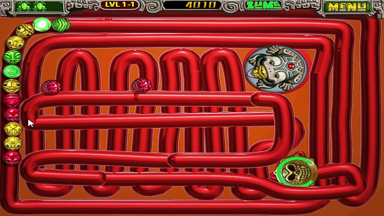 Zuma Deluxe, 5 new custom paths - YouTube
