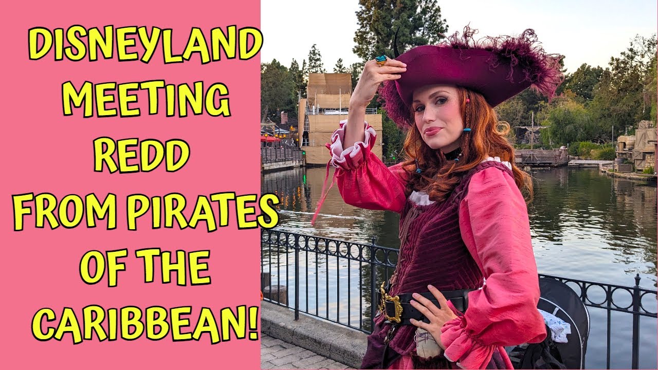 DISNEYLAND / MEETING REDD from PIRATES of the CARIBBEAN - YouTube